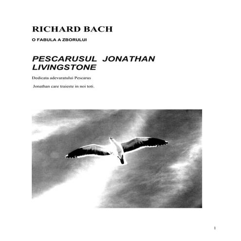 Pescarusul jonathan-livingstone | PDF
