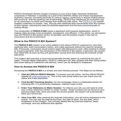 PESCO E-Bill_ The Convenient Way to Manage Your Electricity Bills.docx