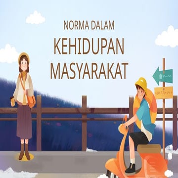 Peserta didik dapat mengklasifikasikan norma dan aturan yang berlaku di ...