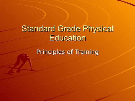 The 9 Principles of Exercise | PPTX | Fitness and Exercise | Healthy Living