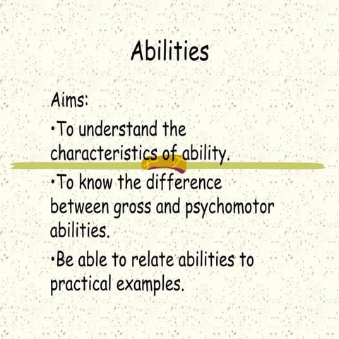 Lesson 3 ability | PPTX