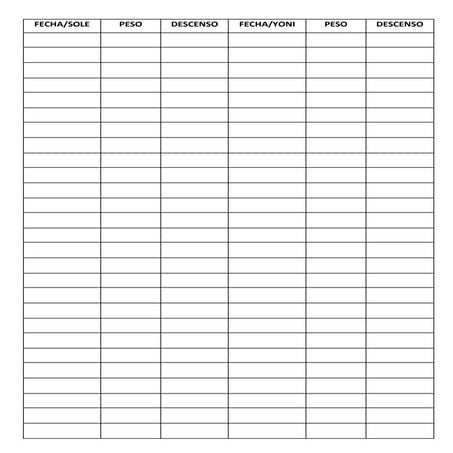 ficha control de peso | DOCX