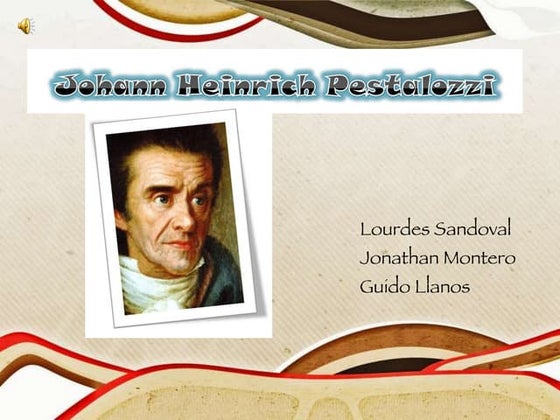 Biografía johan heinrich pestalozzi | DOCX