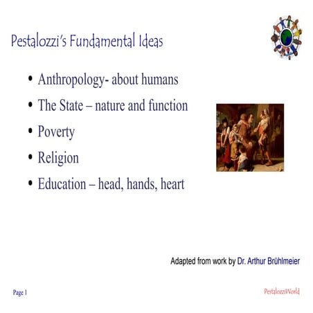 Johann Pestalozzi's Fundamental Ideas | PDF