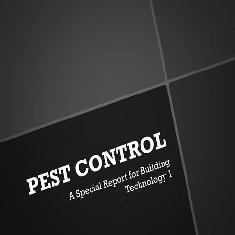 Pest control | PPT