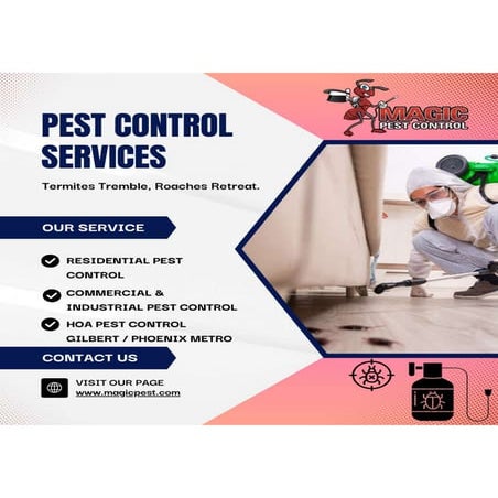 Magic Pest Control in Gilbert, Phoenix, Queen Creek, and Chandler, AZ ...