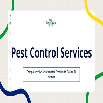 Pest Control Service in Fort Worth Dallas | PPTX