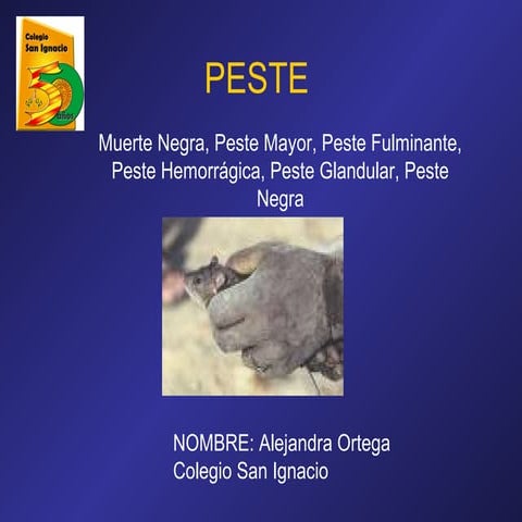 Peste Bubonica. UNIVERSIDAD DE GUAYAQUIL | PDF