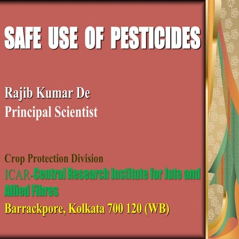 Pesticides | PPT