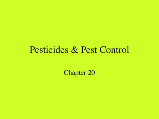 Lec. 15. Pests - Definition - Categories, Causes for outbreak of pests ...