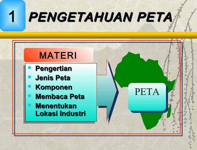 PPT DASAR-DASAR PEMETAAN PETA KELAS X FASE E.pptx