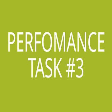 PERFORMANCE TASK NUMBER 3 PAMANTAYAN.pptx