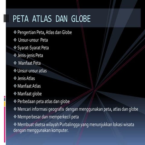 Peta atlas dan globe | PPT