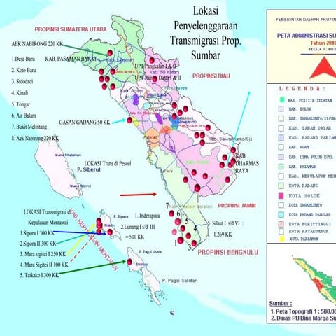 Peta bina trans | PPT