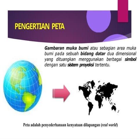 Peta dan komponen peta fiks.pptxfbfbfbfbf | PPTX