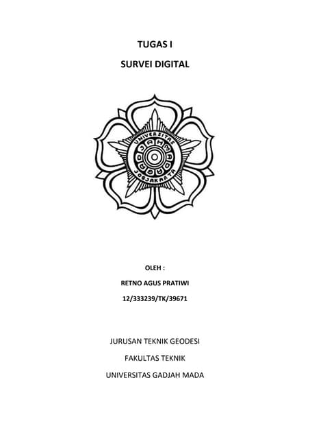 Laporan Layout Peta Dengan Qgis | PDF