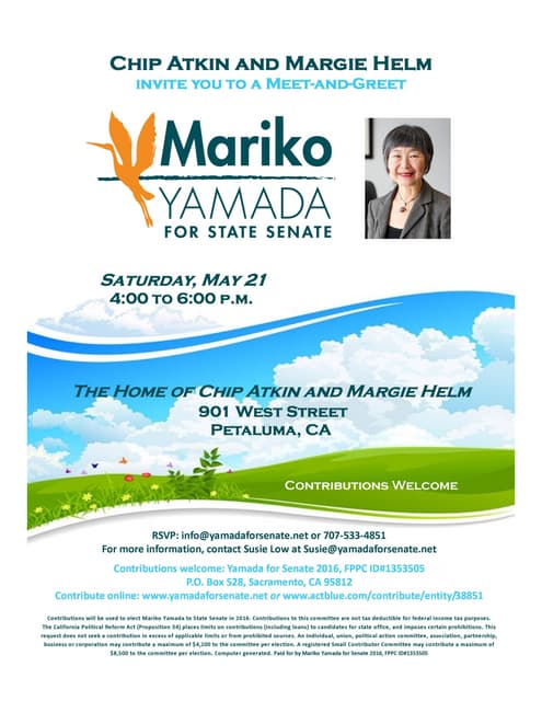 Flyer - State Senate Campaign | PDF