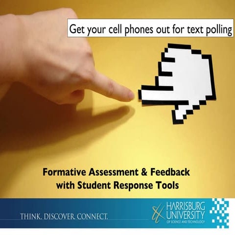 Formative assessment & feedback with student response tools - PETE&C | PPT