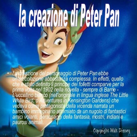 Peter Pan | PPT | Fantasy | Genres