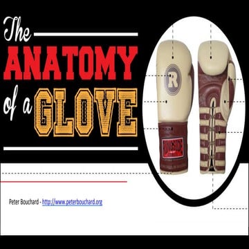 Peter Bouchard - Anatomy of a Boxing Glove | PPT