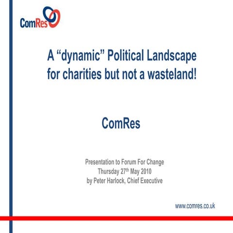 ComRes - The new political environment | PPT