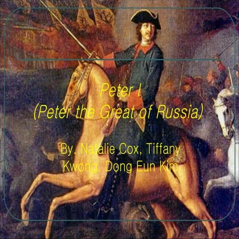 Peter I | PPT
