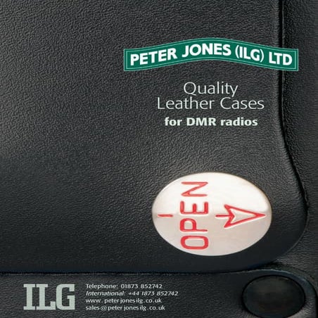 Peter Jones (ILG) Ltd.- DMR Radio Cases v17.2 - March 2019 | PDF