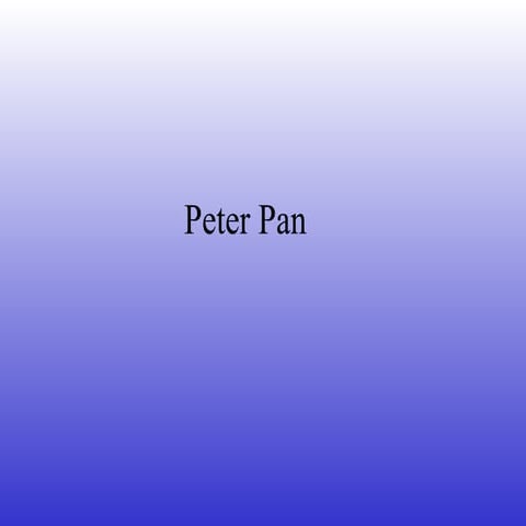 Peter Pan2 | PPT