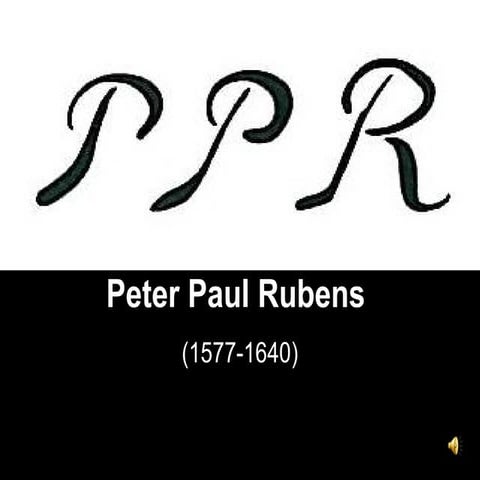 Peter paul rubens | PPT