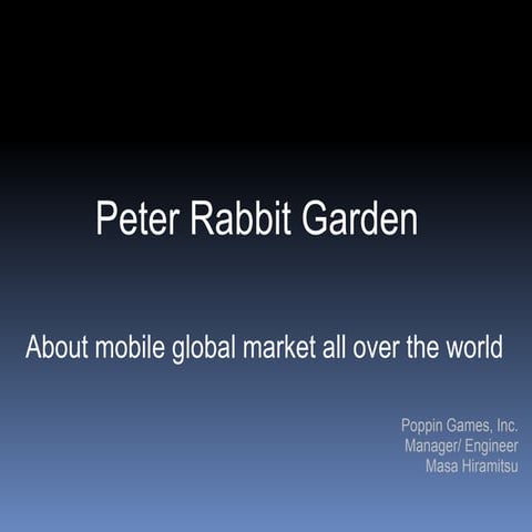 Peter rabbit garden | PPT | Computer Software and Applications | Computing