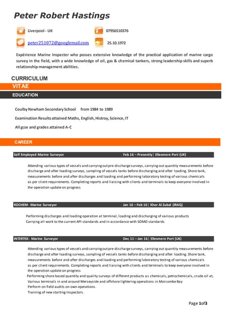 KUFRE'S CV 1 | PDF