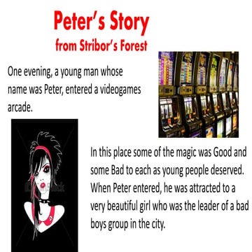 Peter's story 2 - en | PPT