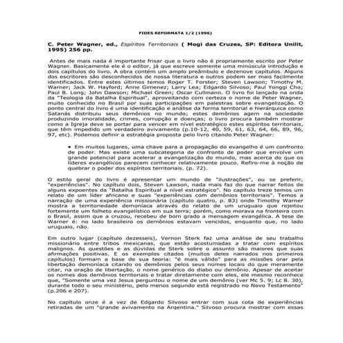 Peter wagner | PDF