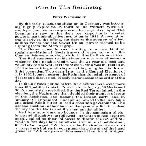 The Reichstag Fire | PPTX