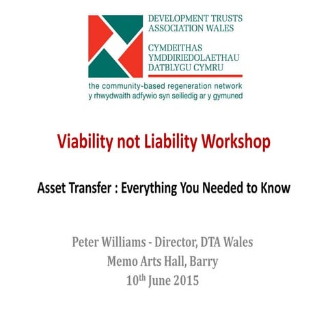 Viability Not Liability | PPT