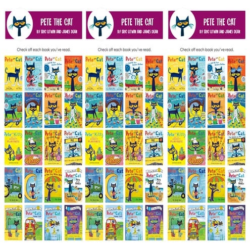 Pete the Cat Book List | PDF