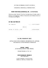 Written Arguments along with Affidavit before Patna High Court | PDF