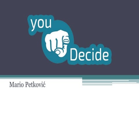 youDecide pitch eng | PPT
