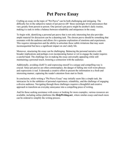 Definition Example Essay.pdf | Homework and Study | Education