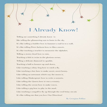 Pet peeve poem | PDF