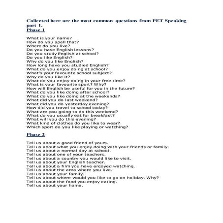 Pet question 1 2 | DOCX