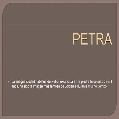 Petra, Jordan | PPT