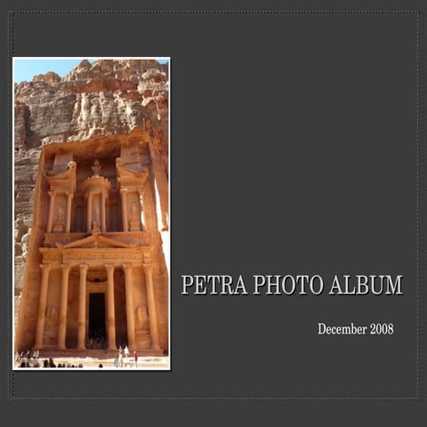 Petra Photo Album Web Ppt | PPT