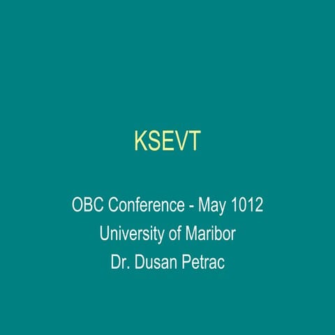 OBC | About the Cultural Center of the European Space Technology-KSEVT ...