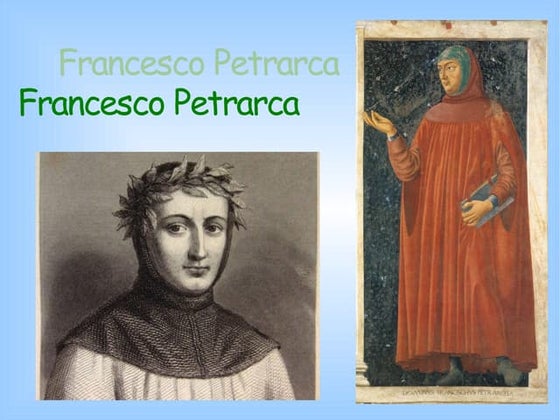 Francesco Petrarca (Amelie) | PPT