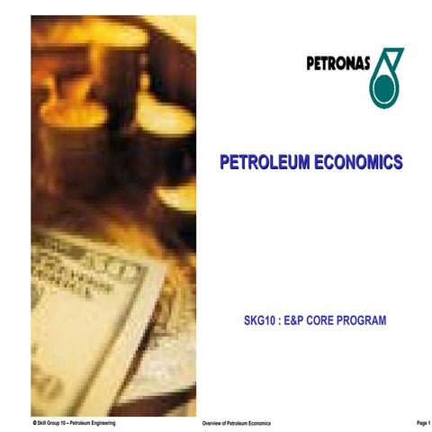 Petroleum Economics , exploration and development company | PPT