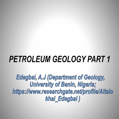 Physical and chemical properties of crude oil | PPTX