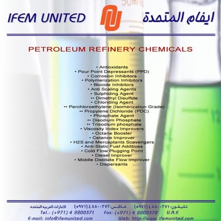Petroleum Refinery Products | PDF