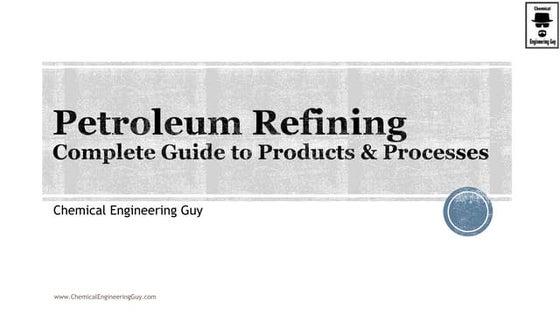 Effluent from petroleum refineries | PPT