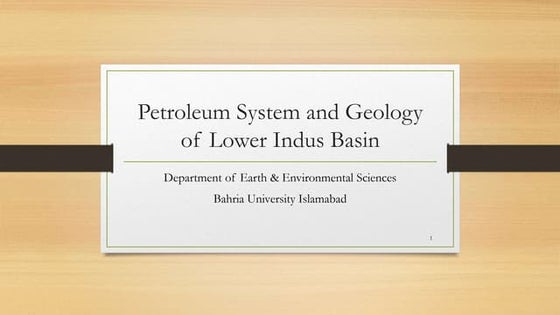 Assignment of petroleum geology | DOCX | Geology | Science